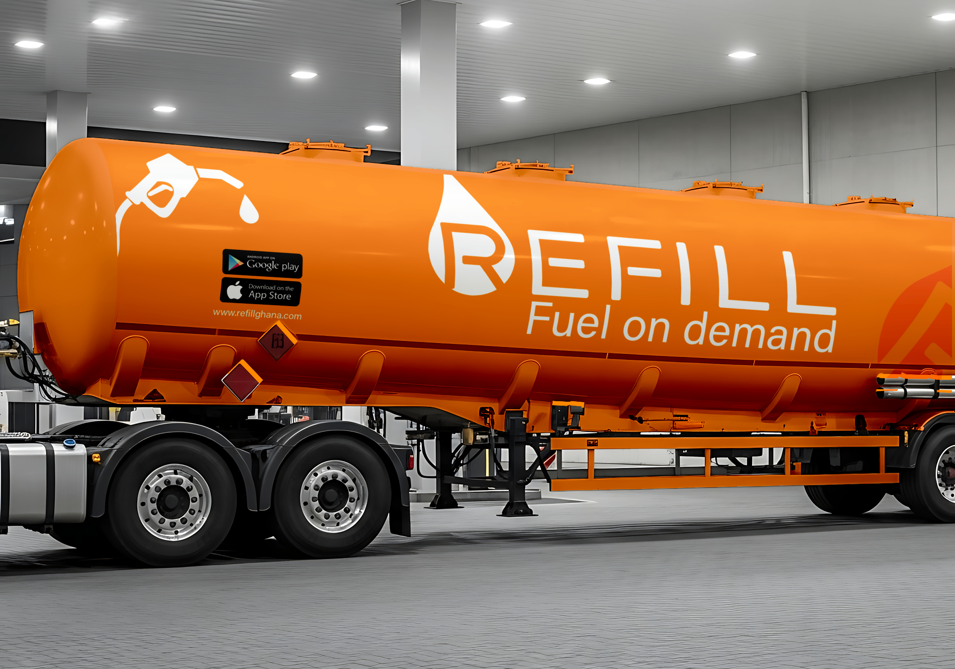 Refill - On-Demand Fuel Delivery in Accra
